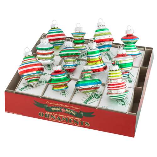 Shiny Brite Glass Christmas Ornaments