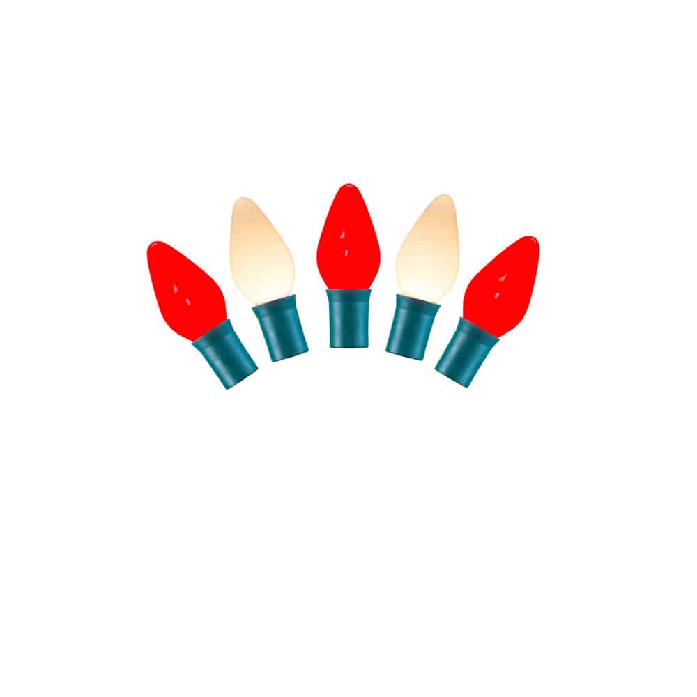 25 Bulb C7 LED Light Set - Christmas Store