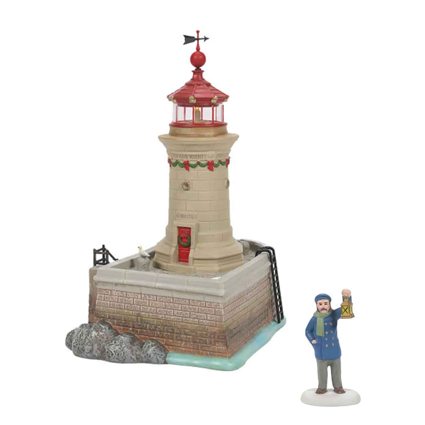 Ramsgate Lighthouse Or Nightwatch Dept. 56 Dickens Village