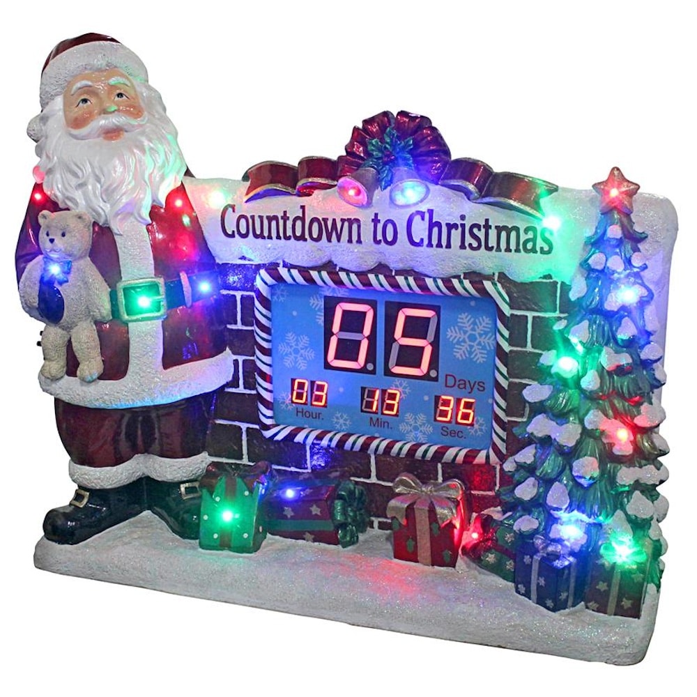 Christmas Countdown Digital Clock Countdown To Christmas In PowerPoint