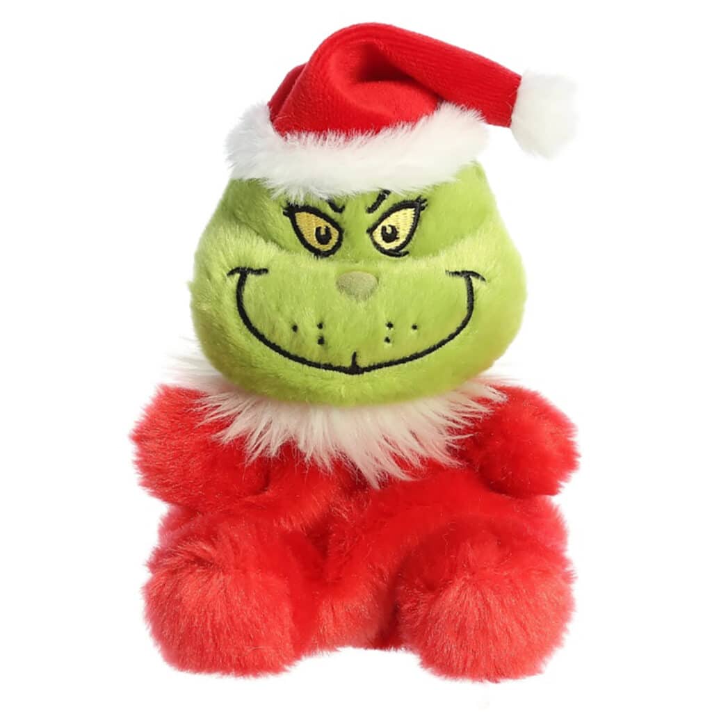 Dr. Seuss™ Palm Pal Santa Grinch Plush - Christmas Store